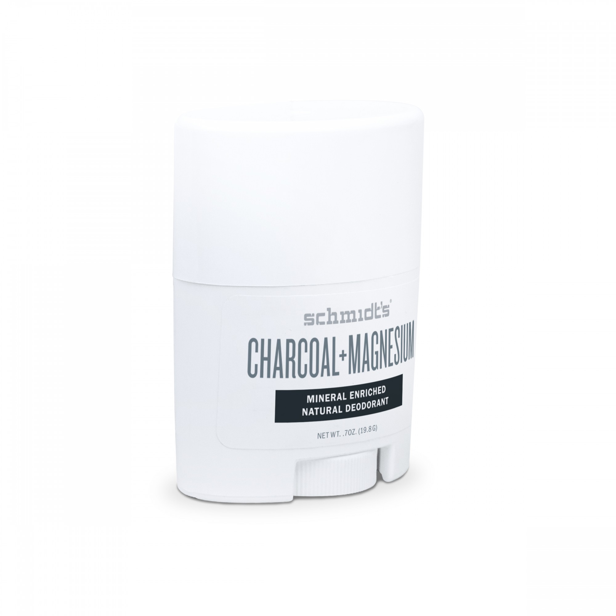 Natural Deodorant Charcoal And Magnesium Travel Size Schmidts Naturals